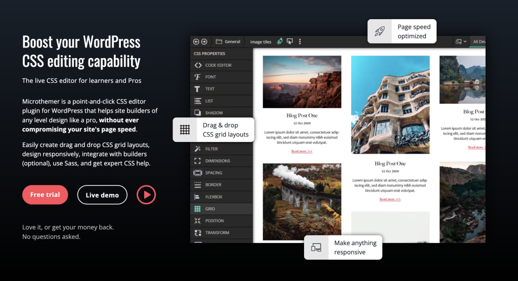 Mastering CSS Editing - Microthemer Review | WillTan.com